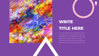 Artistic Presentations PPT|Lifestyle|Templates