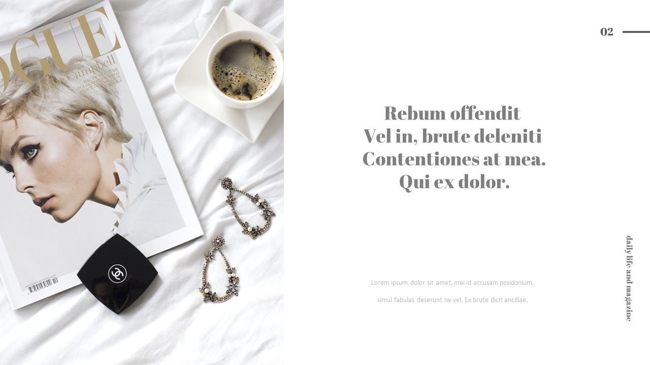 Daily Life and Magazine PPT Templates Design|Lifestyle