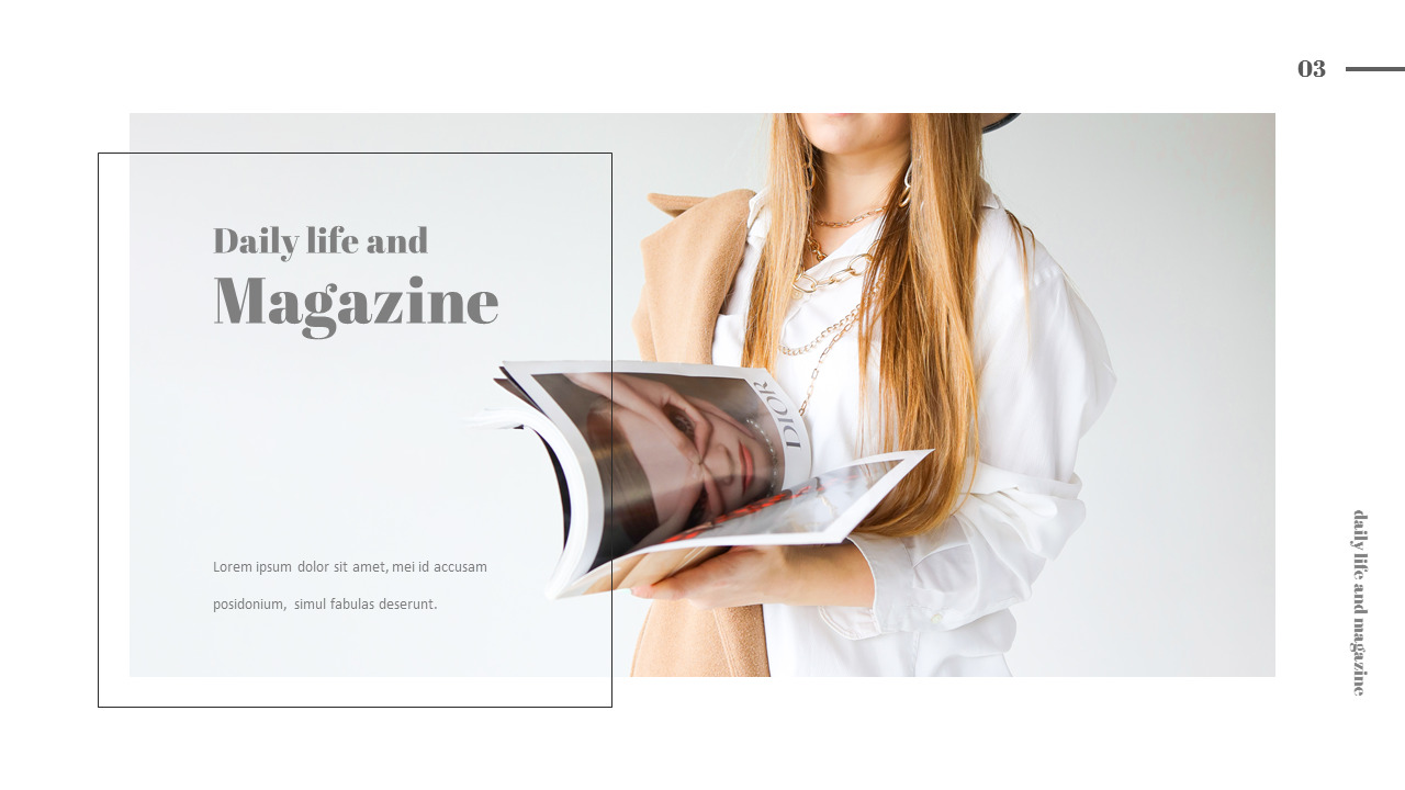 Magazine Powerpoint Template