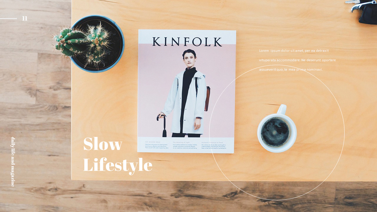 Daily Life and Magazine PPT Templates Design|Lifestyle