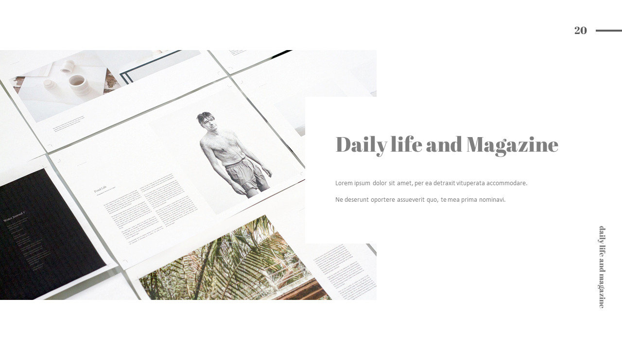 Daily Life and Magazine PPT Templates Design|Lifestyle