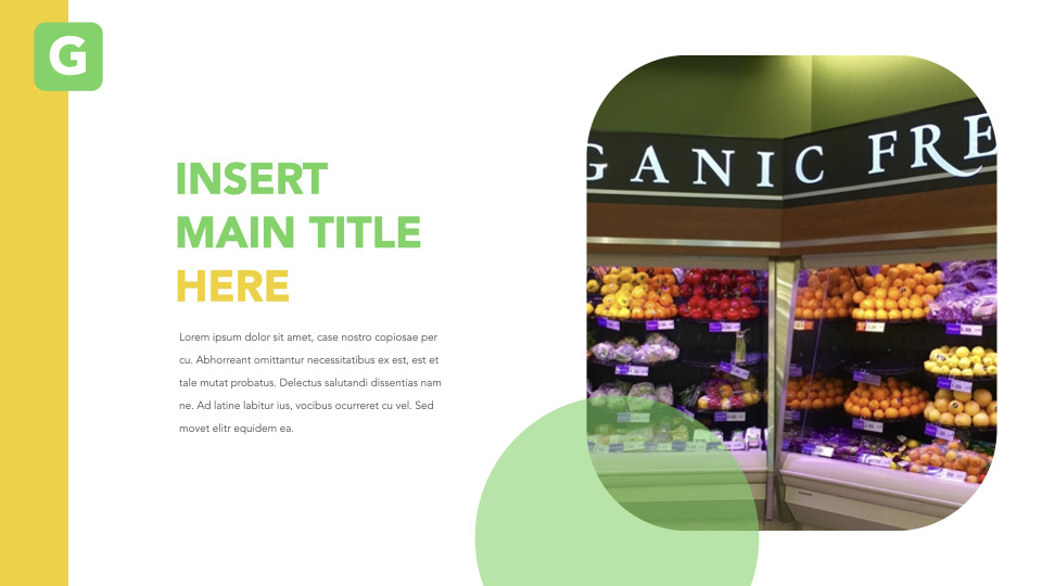 Grocery Store keynote theme|IT/Commerce