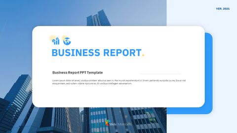 Business Report Simple Slides Design