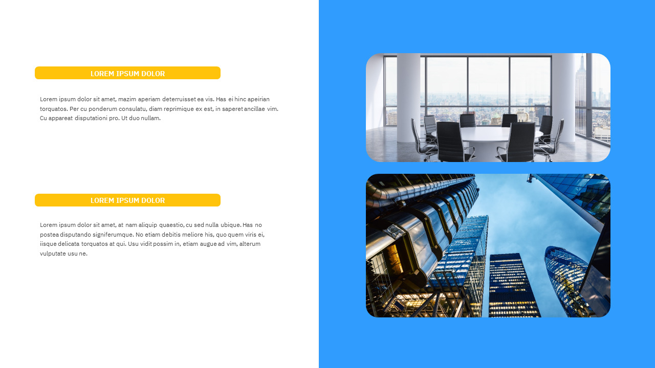 Business Report Simple Slides Design