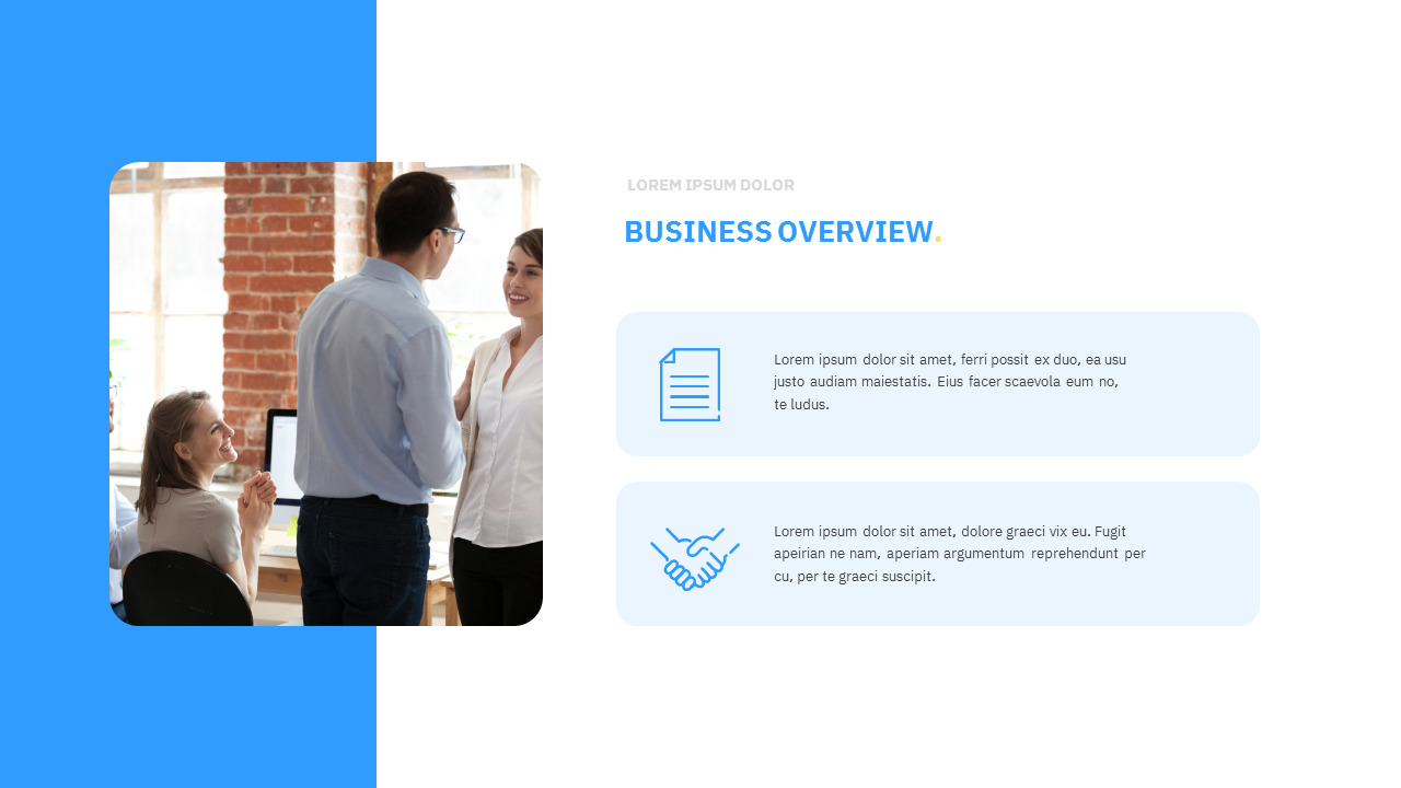 Business Report Simple Slides Design