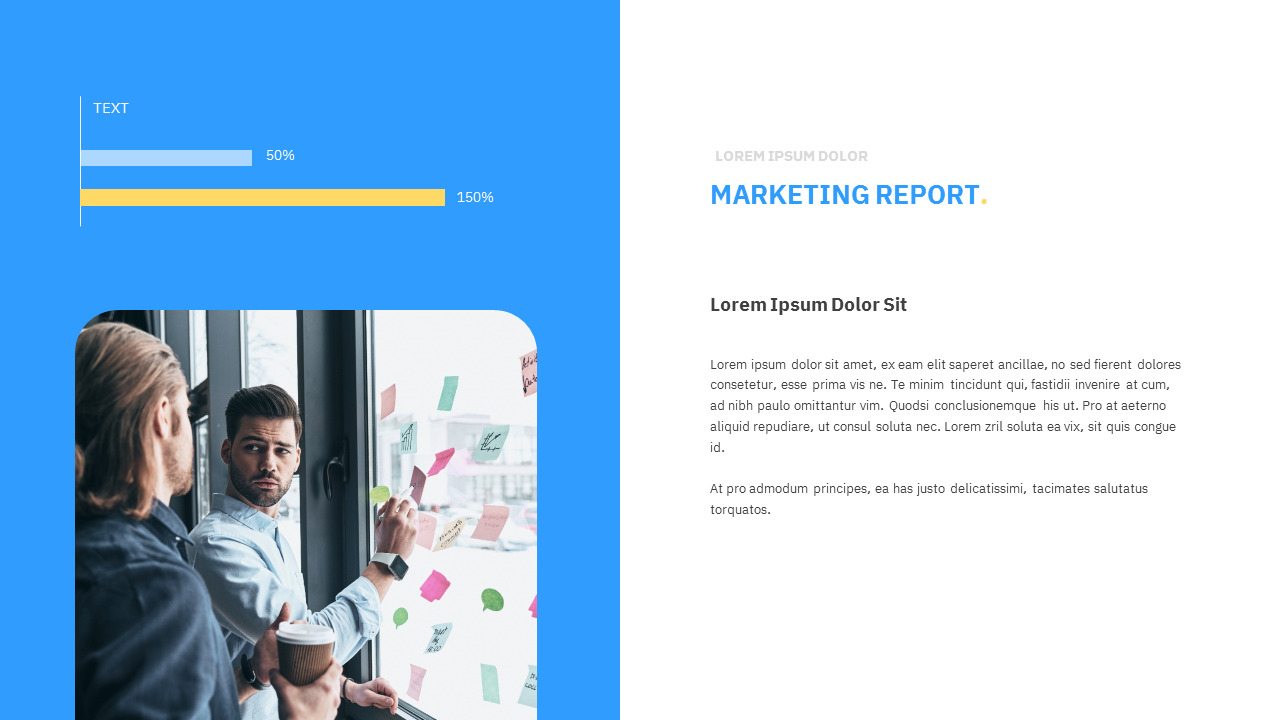 Business Report Simple Slides Design