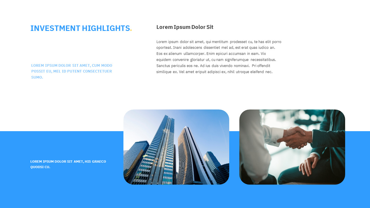 Business Report Simple Slides Design
