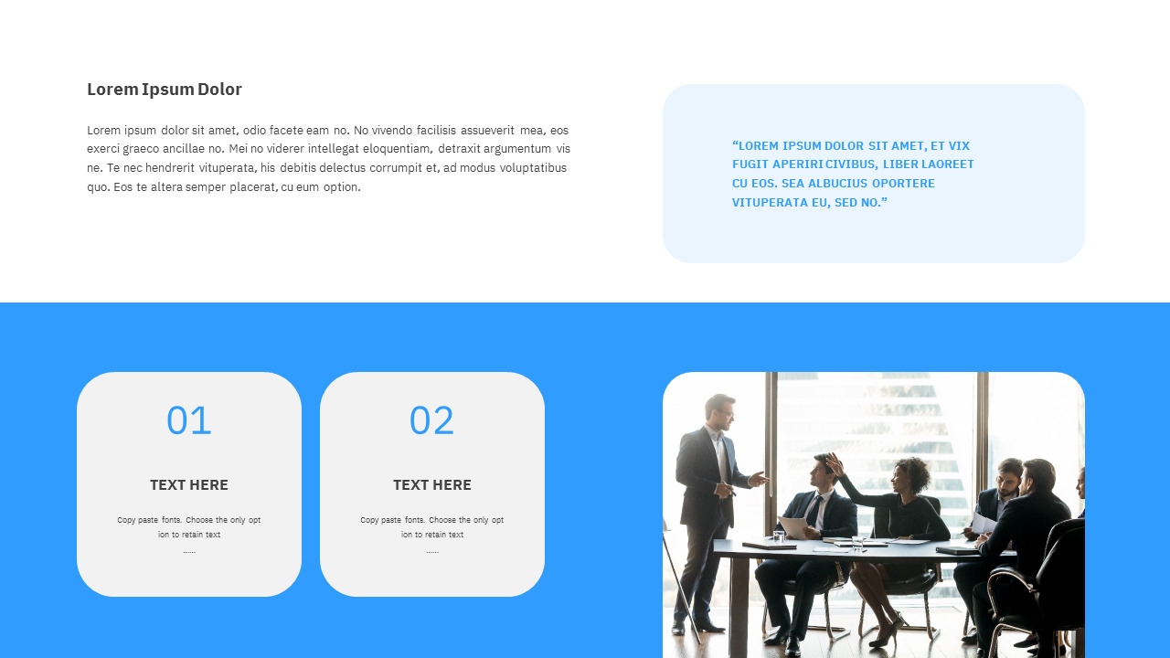 Business Report Simple Slides Design