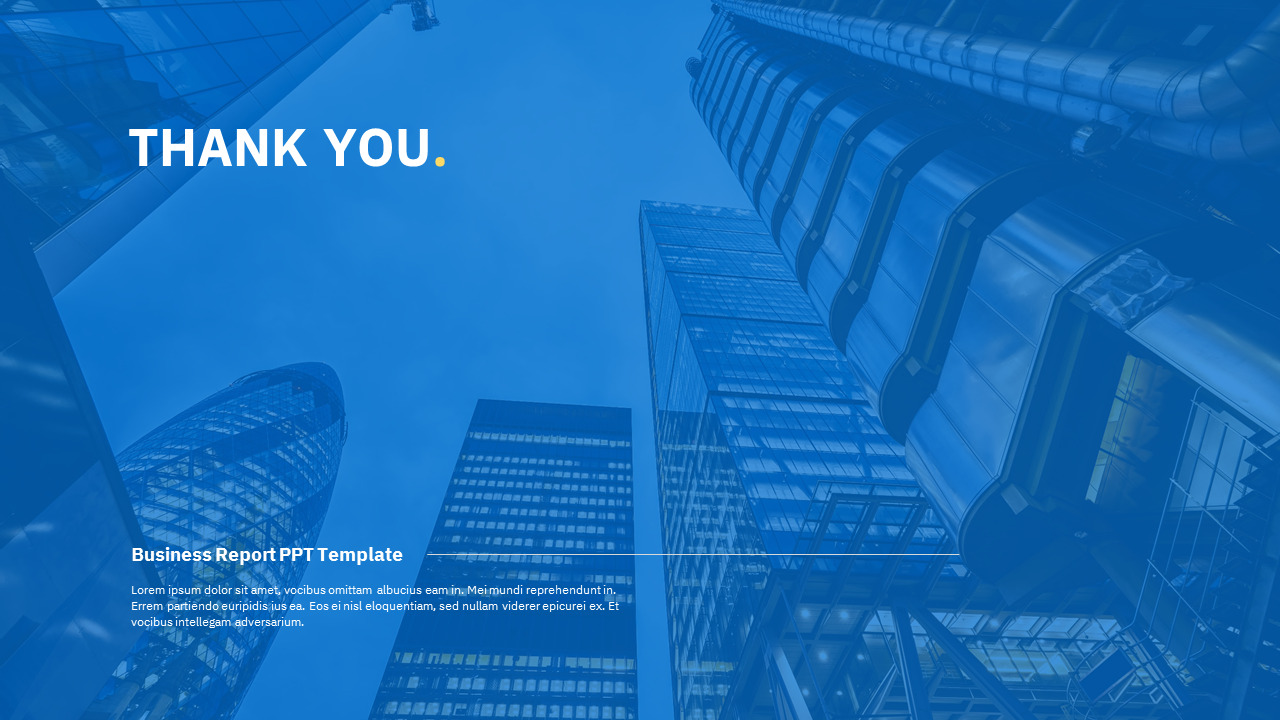 Business Report Simple Slides Design