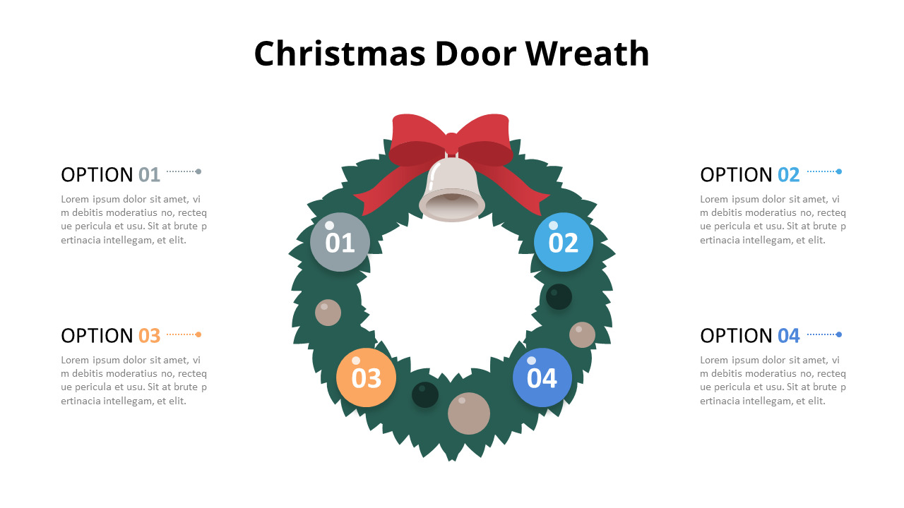 Infographic Christmas Template