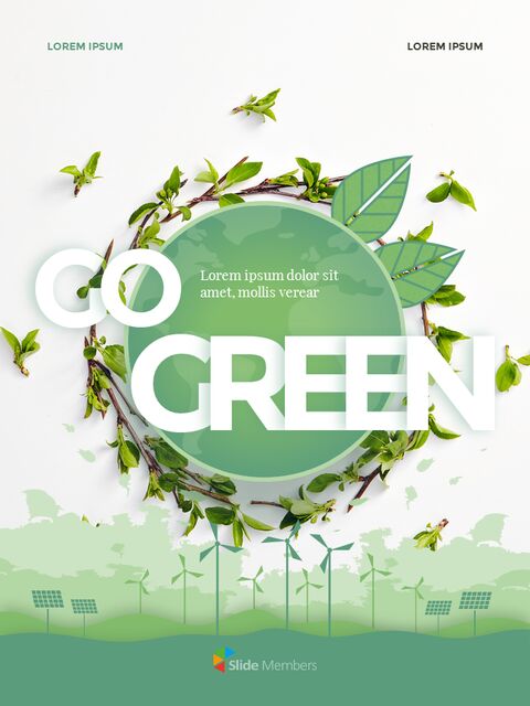 Go Green Eco Friendly Google Slides mac