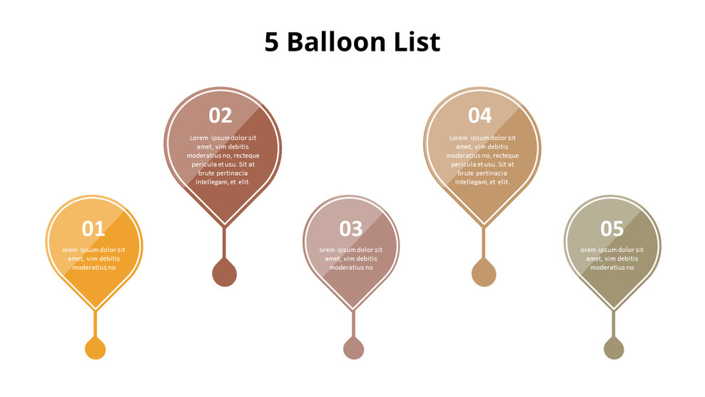 Various shapes List Infographic Diagram|Infographics