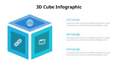 3D Cube Infographic Diagram|Infographics