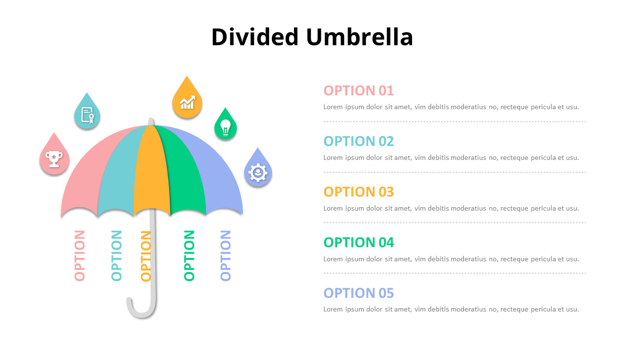 Divided Infographics Diagram