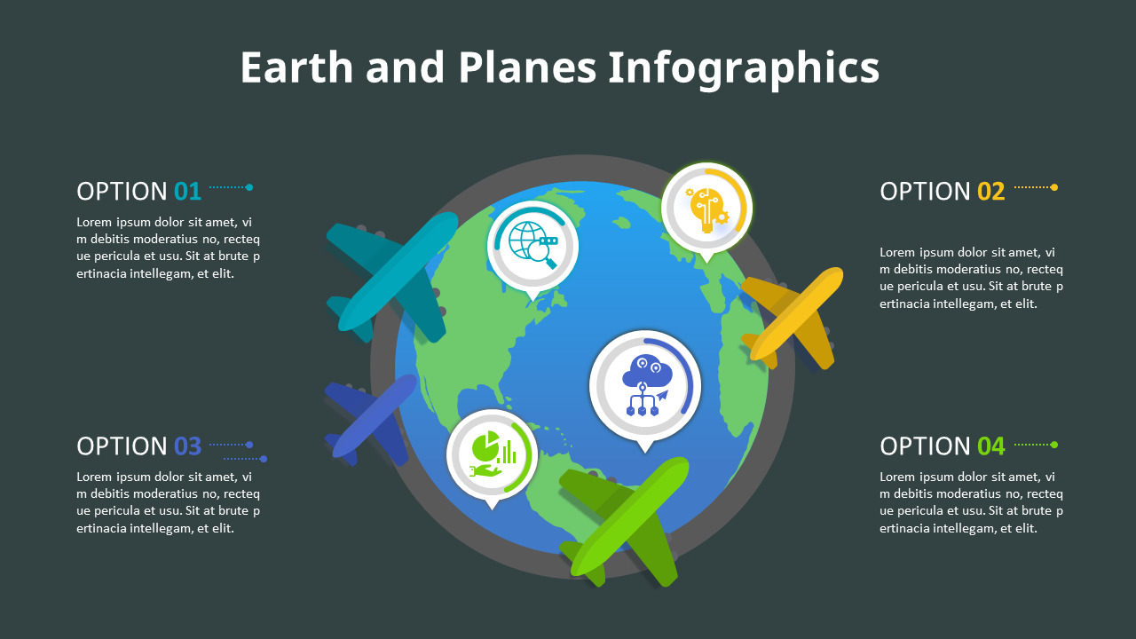 Earth Infographic Template