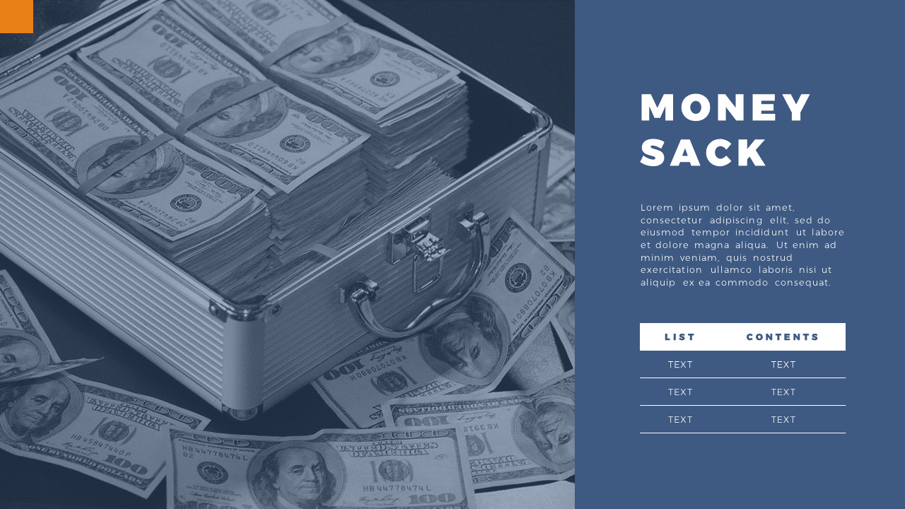 Economy X Finance Proposal PowerPoint Example