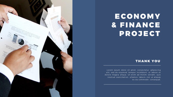 Economy X Finance Proposal PowerPoint Example