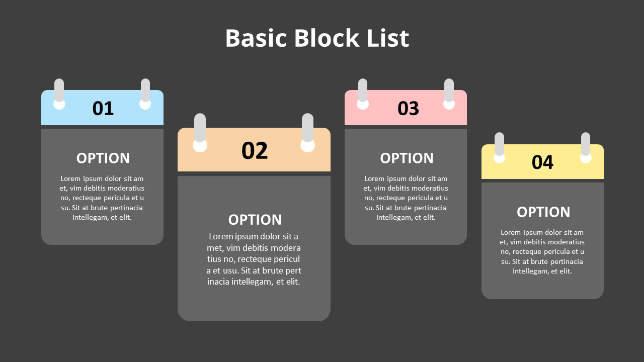 Various shapes List Infographic Diagram|Infographics