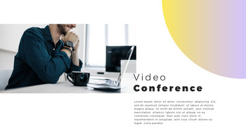 Video Conference PowerPoint Presentation Design