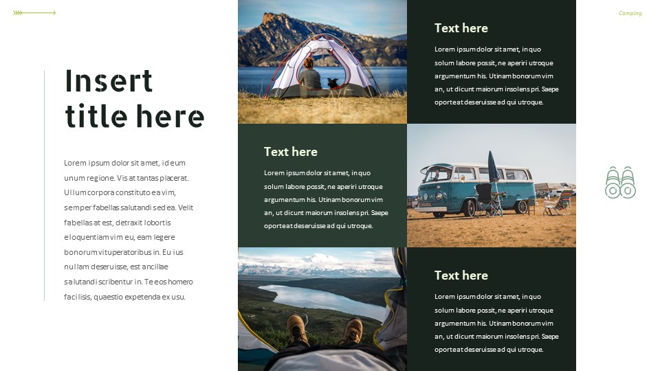 Camping Google Slides Themes for Presentations