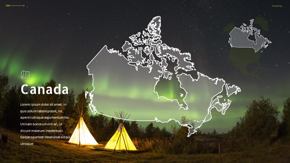 Camping Google Slides Themes for Presentations