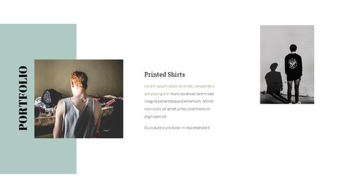 Men's Style & Fashion Google Slides Presentation Templates