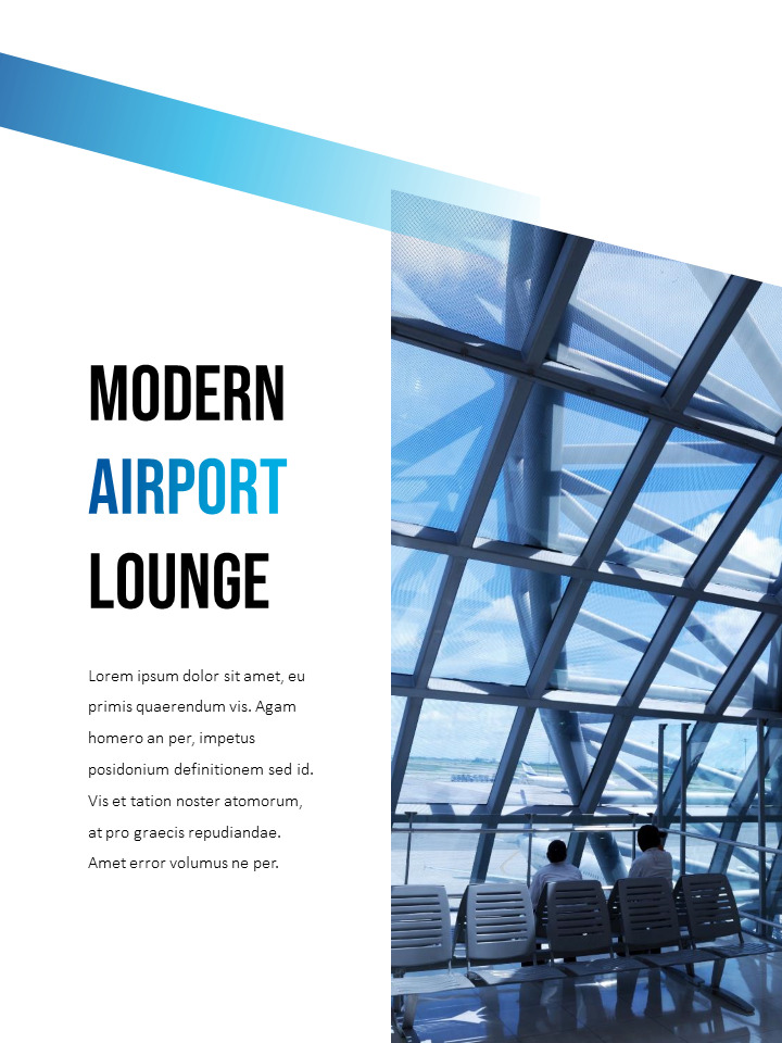 Airline Simple Templates Design