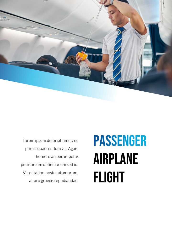 Airline Simple Templates Design