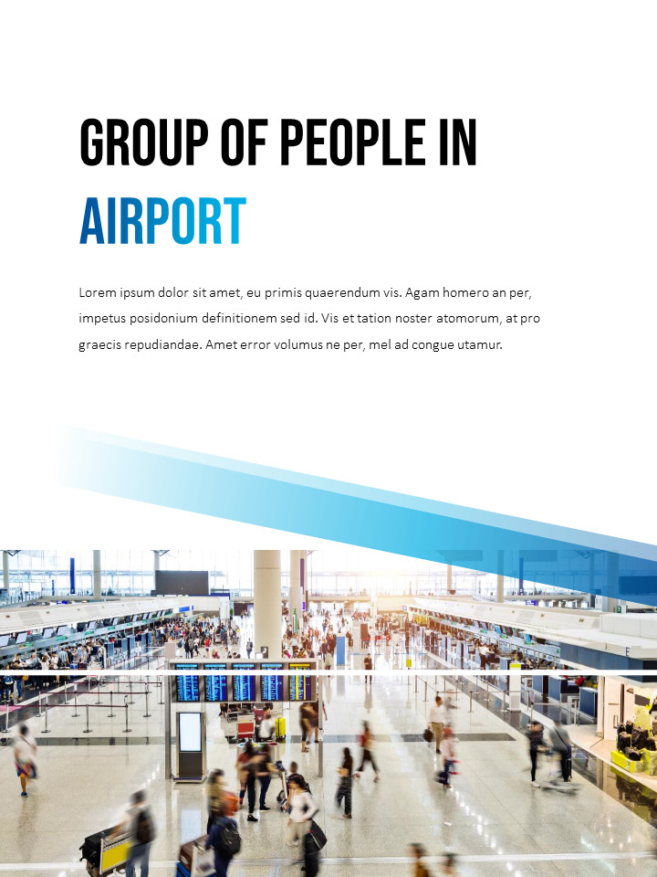 Airline Simple Templates Design