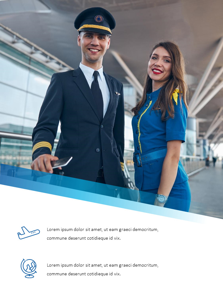 Airline Simple Templates Design