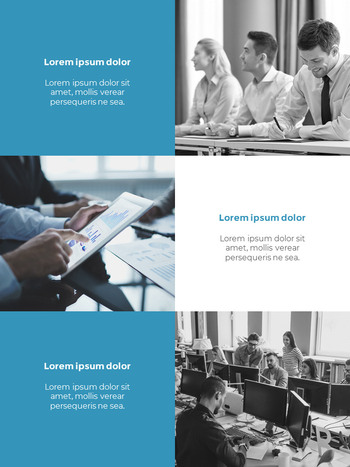 Clean Layout Business Project PPT PowerPoint