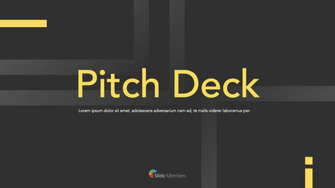 Easy Simple Pitch Deck Multipurpose Keynote Template