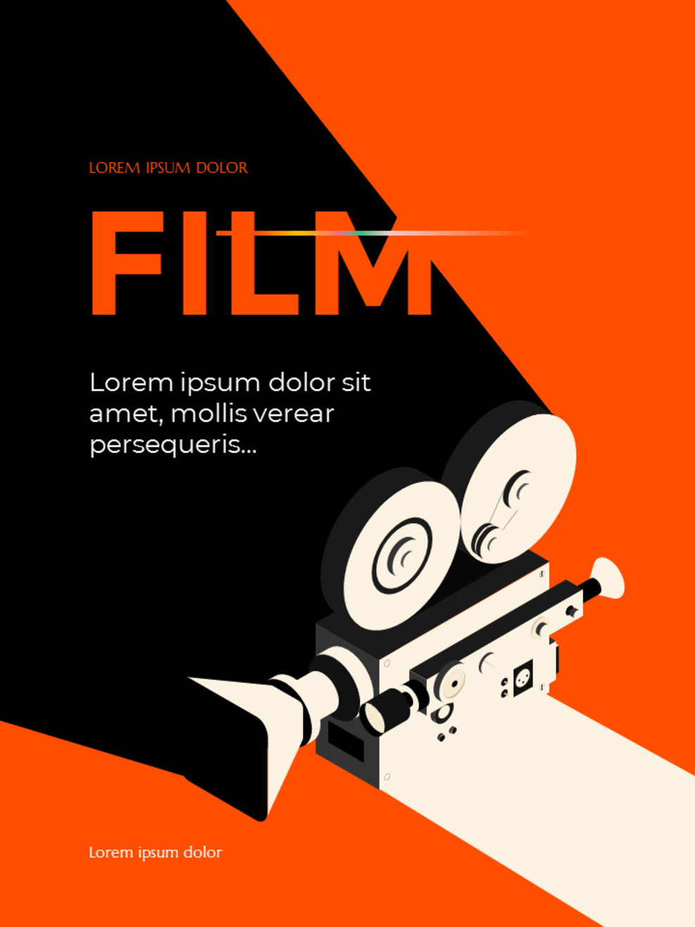 Movie & Film Theme Slide PPT