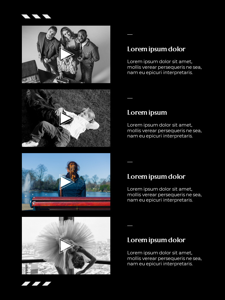 Movie & Film Theme Slide PPT