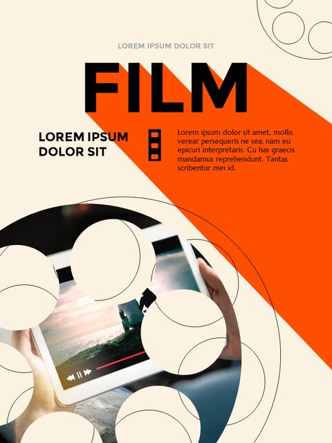 Movie & Film Theme Slide PPT