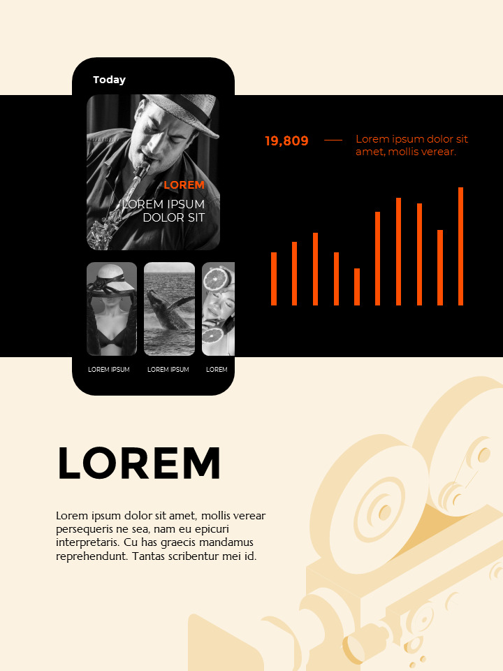 Movie & Film Theme Slide PPT