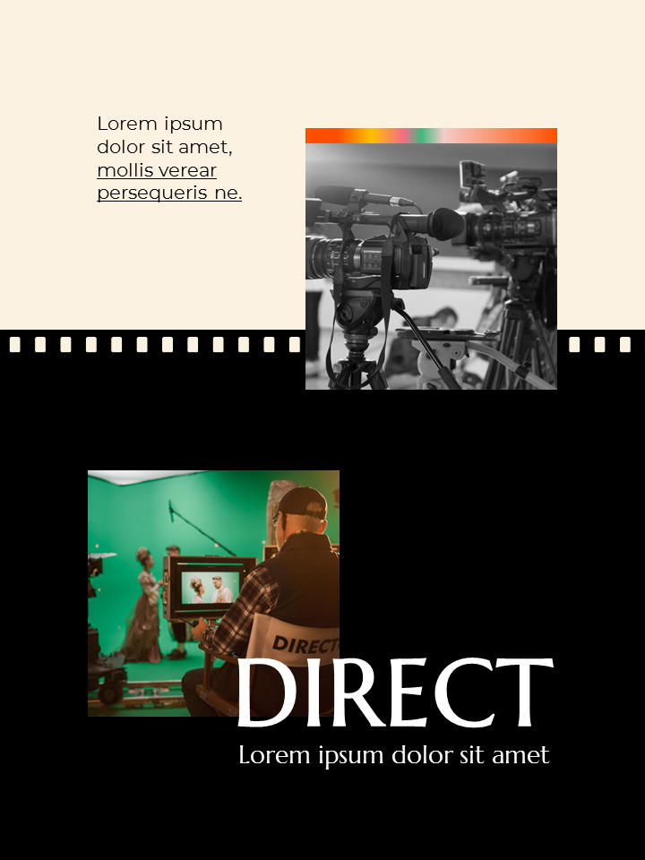 Movie & Film Theme Slide PPT