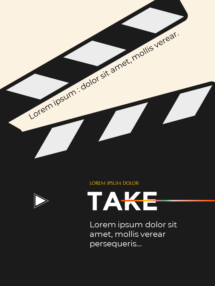 Movie & Film Theme Slide PPT
