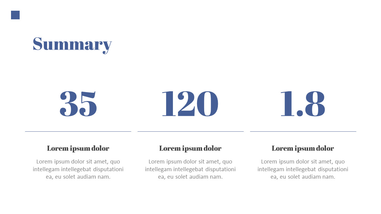 Simple Line Business Interactive PPT