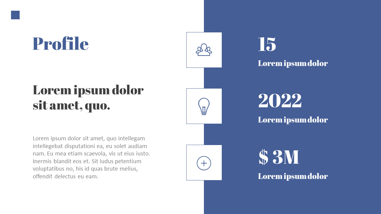 Simple Line Business Interactive PPT