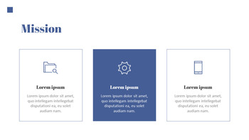 Simple Line Business Interactive PPT