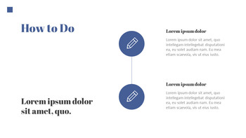 Simple Line Business Interactive PPT