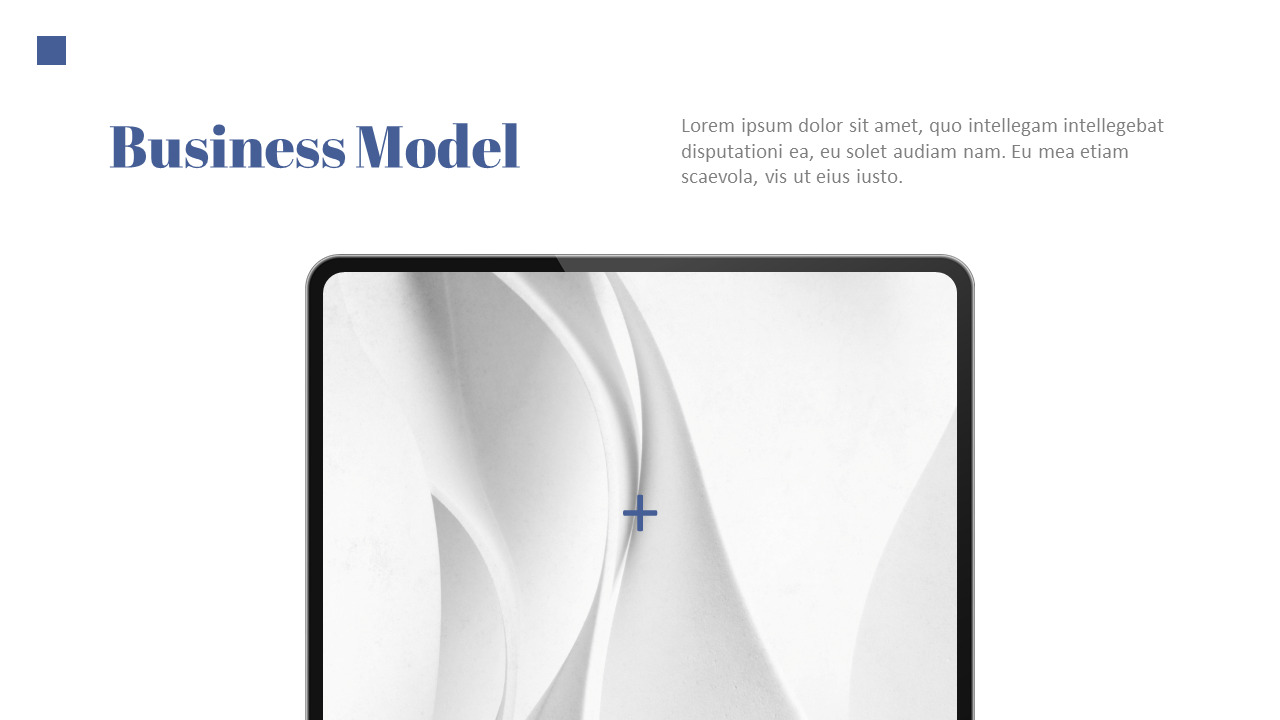Simple Line Business Interactive PPT