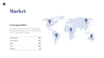 Simple Line Business Interactive PPT