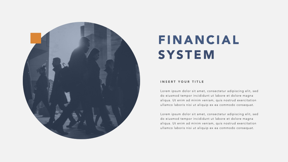 Economy X Finance company profile ppt template