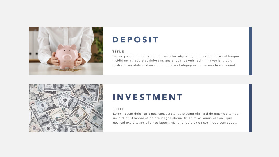 Economy X Finance company profile ppt template