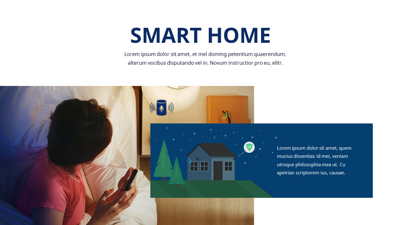 Smart Home Iot Service PPT Templates Design