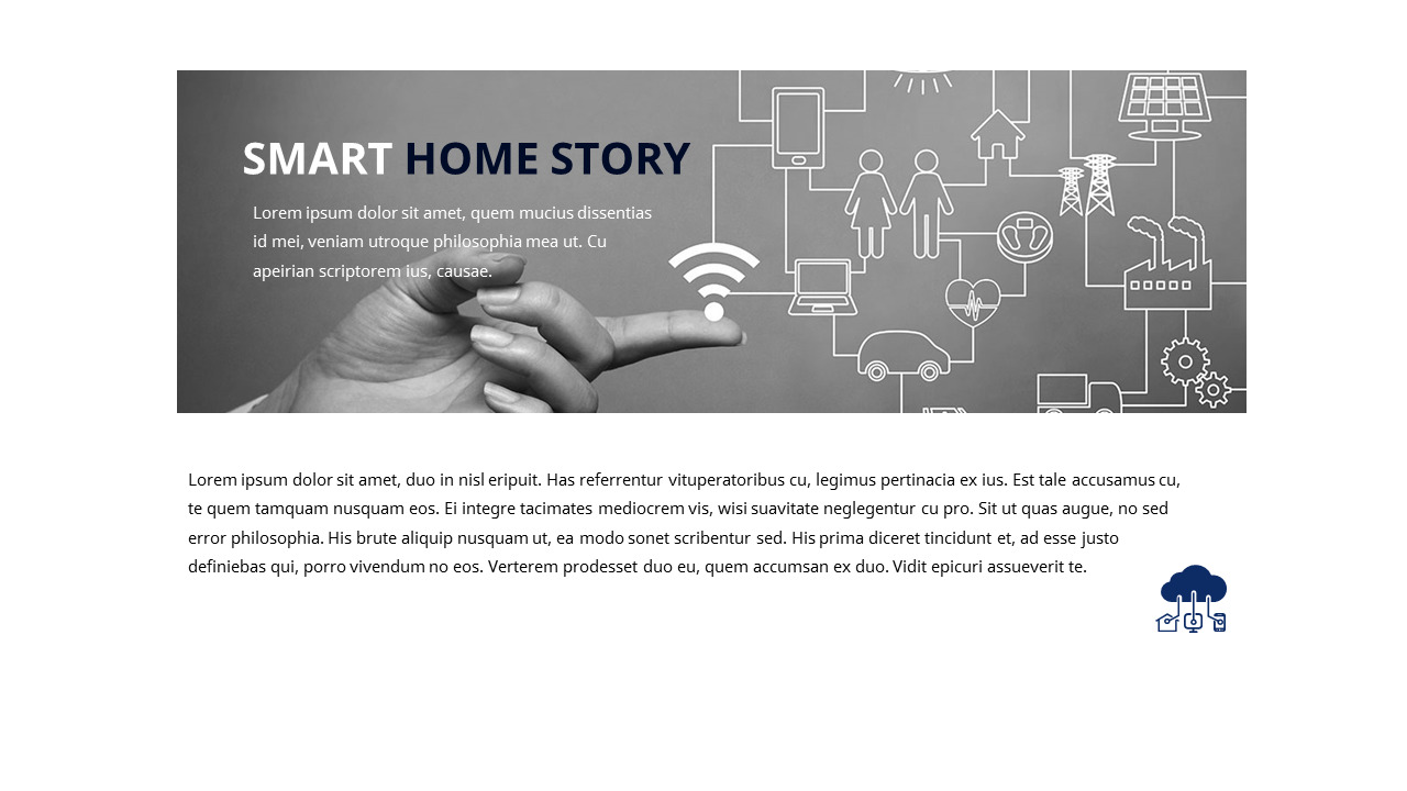 Smart Home Iot Service PPT Templates Design