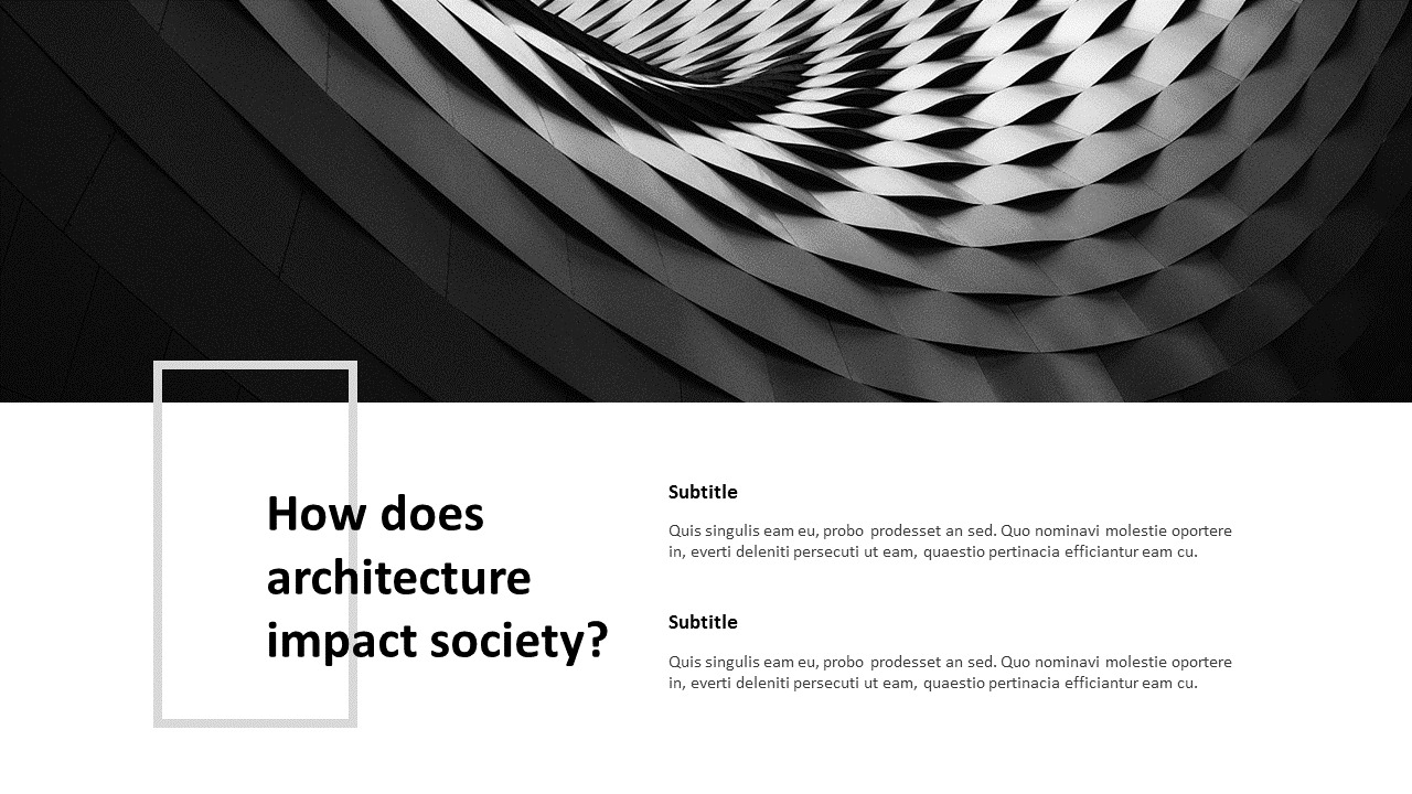 Architecture template google slides|Construction