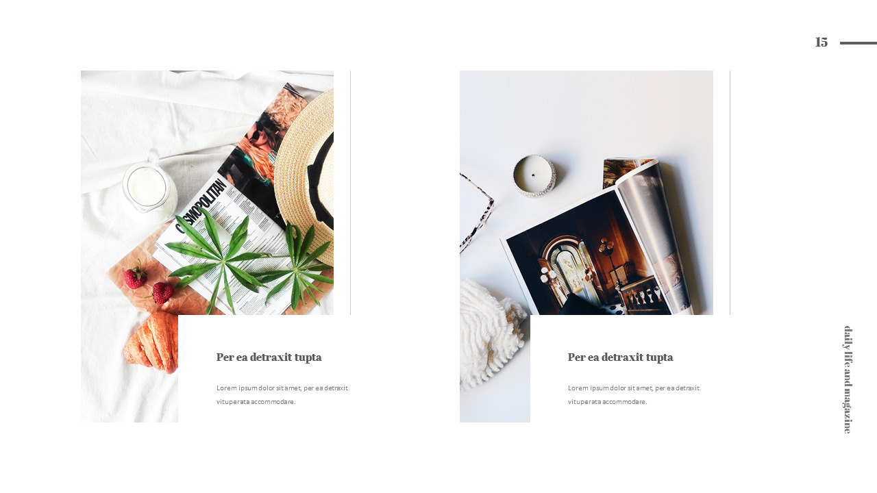 Daily Life and Magazine Product Deck|Lifestyle|Google Slides